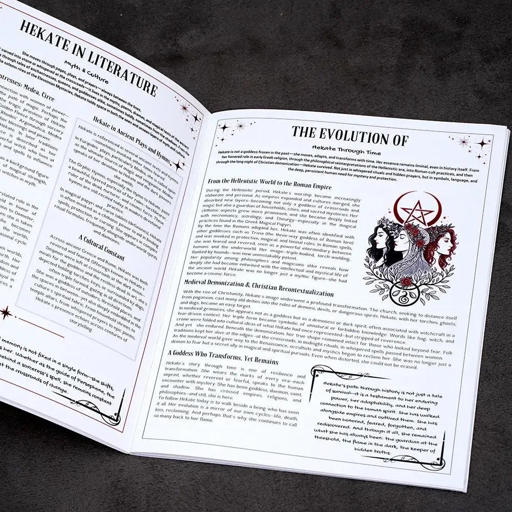 Greek Goddess Hekate Grimoire: Witchcraft Rituals & Spells Guidebook f